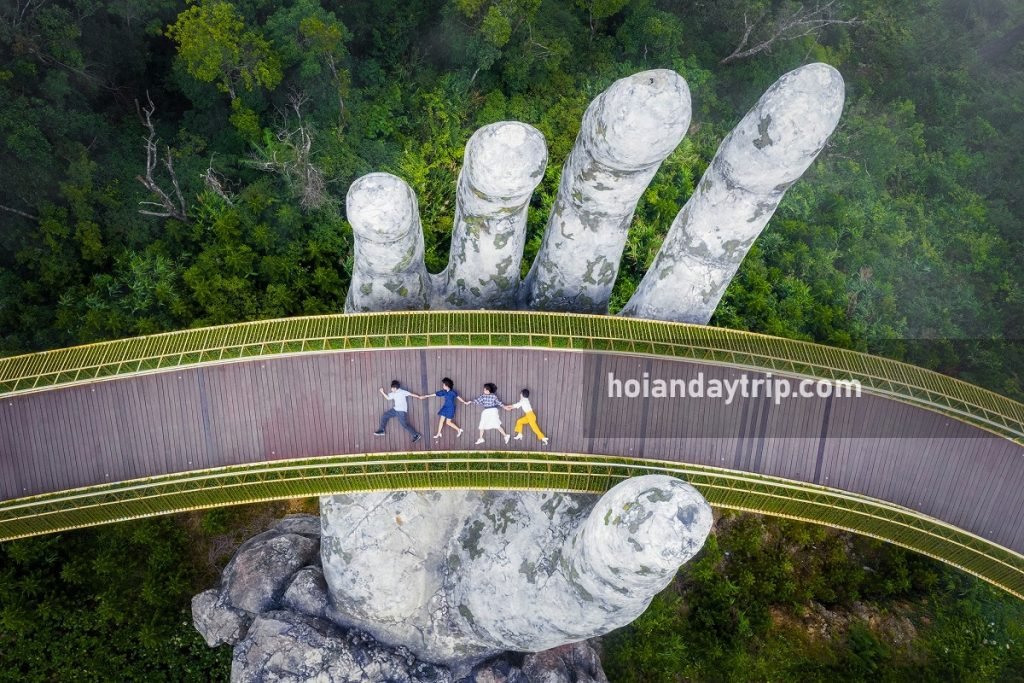 Golden Hands Bridge Travel Guide - Ba Na Hills Best Attraction