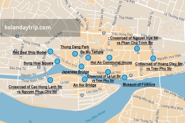 Hoi An Tourist Maps: +15 Maps for First Time Visitors